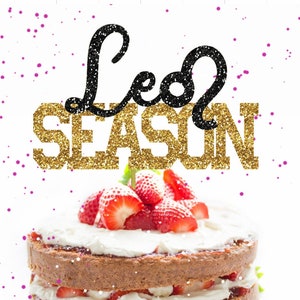 Leo Season Cake Topper. Zodiac Cake Topper. Zodiac Birthday - Etsy Canada