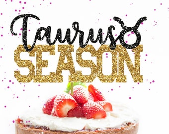 Taurus Cake Topper - Etsy