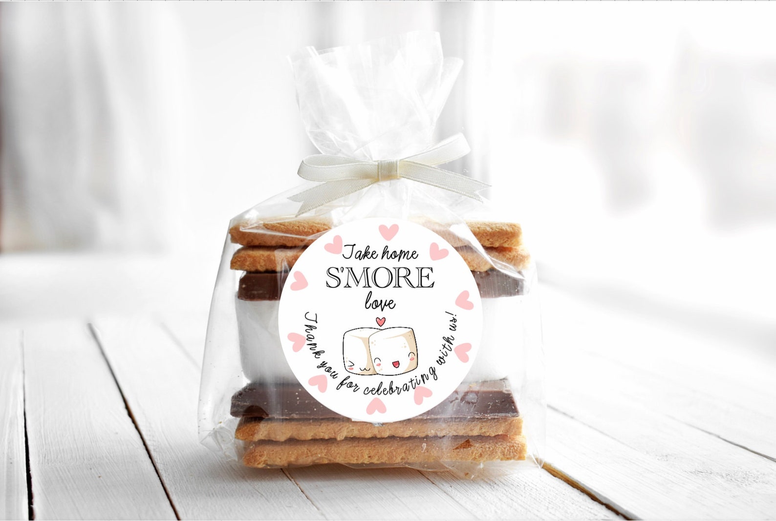 Smore Love Stickers. Smore Stickers. Smores Party Favor - Etsy