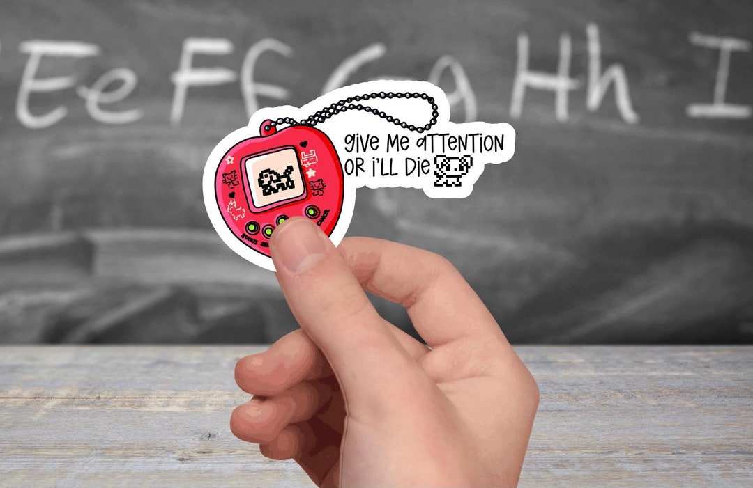 Millennial Digital Pet Sticker. Millennial Sticker. 90s Nostalgia ...