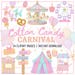 Cotton Candy Carnival Clipart Set | Pastel Fair Clip Art Bundle ...