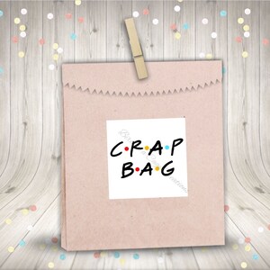 Friends Stickers | Friends Theme Party Decorations | Friends Party ...