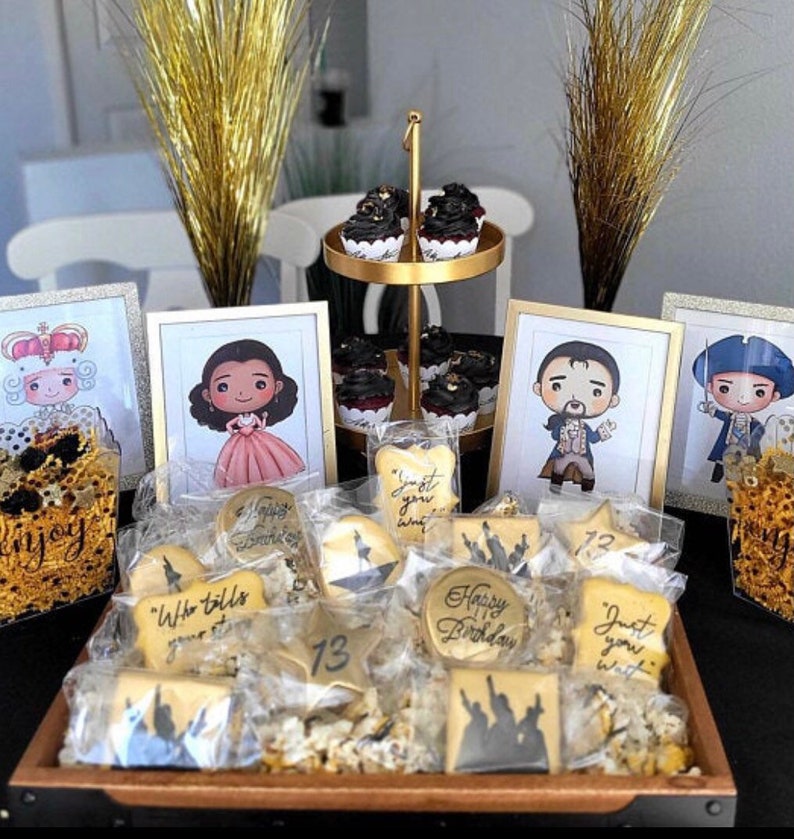 Hamilton Inspired Balloon Stickers Set of 6. Hamilton Party | Etsy