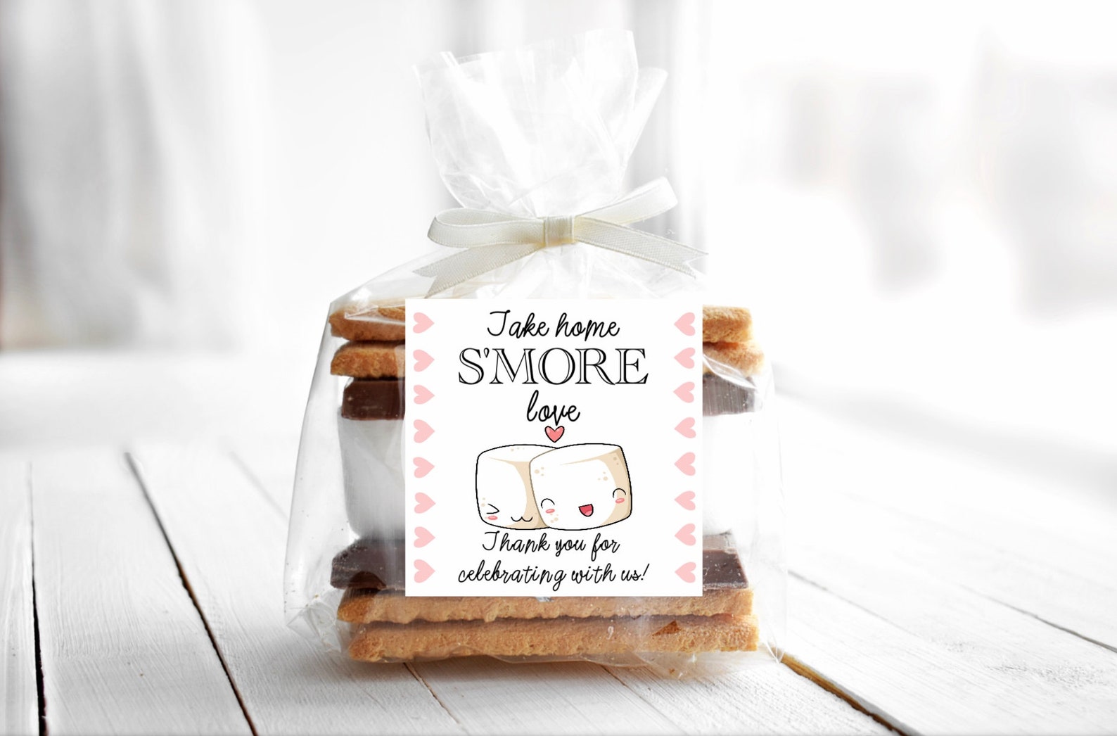 Smore Love Stickers. Smore Stickers. Smores Party Favor - Etsy