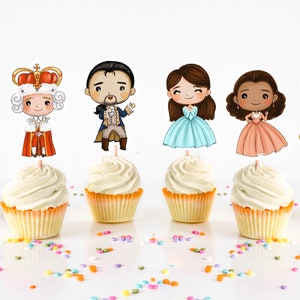 Hamilton Inspired Cupcake Toppers - Set of 12. - Etsy