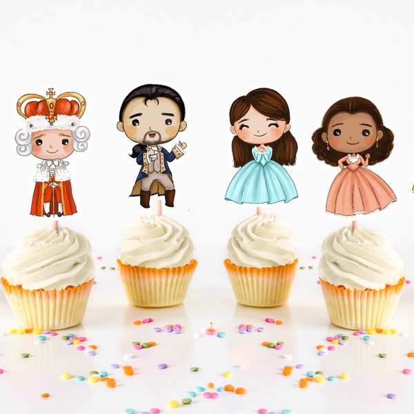 Broadway Cupcake Toppers - Etsy