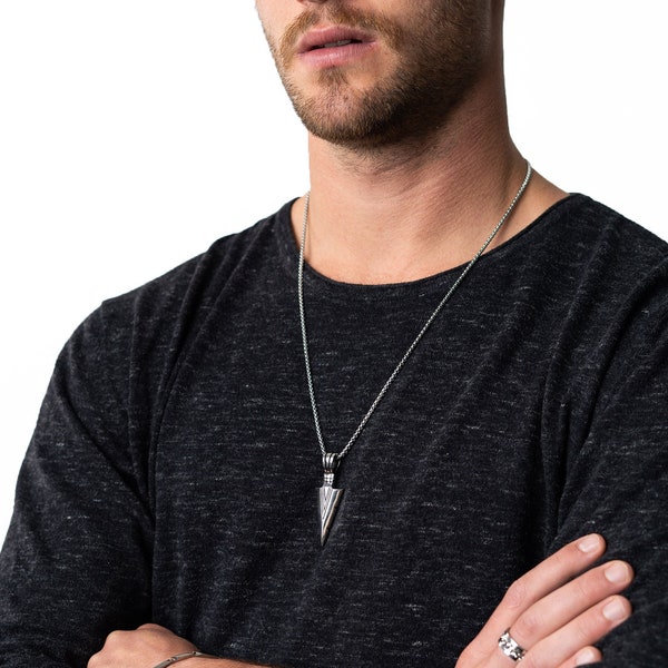 Arrowhead Necklace - Etsy