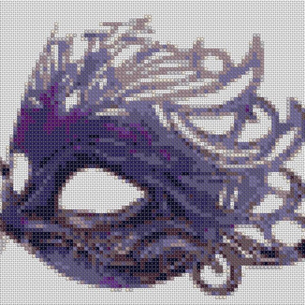 Mask Cross Stitch - Etsy