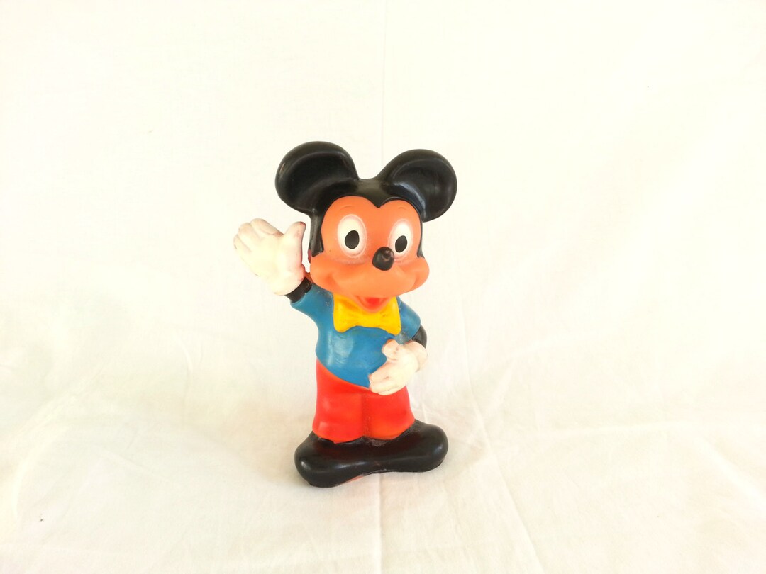 Vintage Mickey Mouse Figure - Etsy