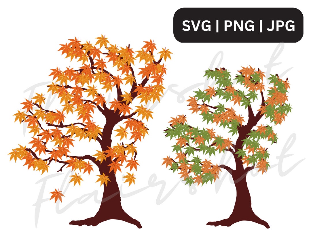 Maple Leaves SVG, Maple Tree Svg, Autumn Leaves, Digital Clip Art ...