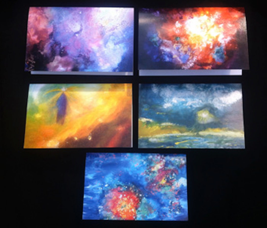 Cosmic and Earth Art Note Card Sets - Limited Edition - Etsy