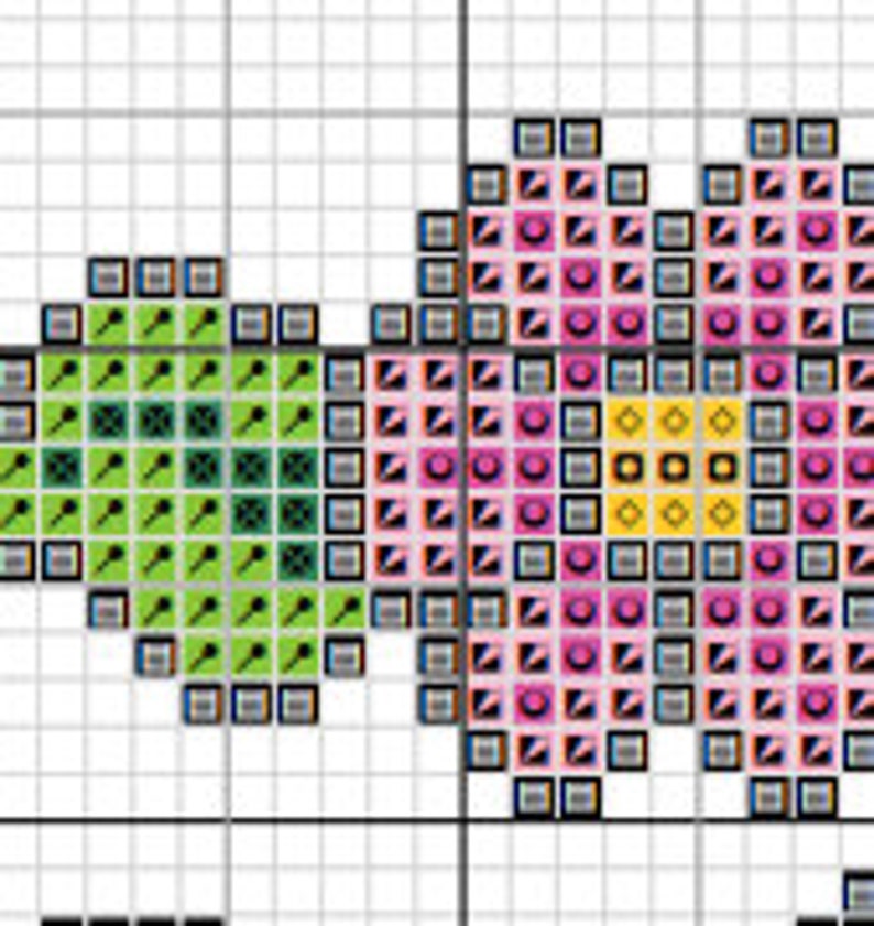 Skibidi Toilet Cross Stitch Pattern - Etsy
