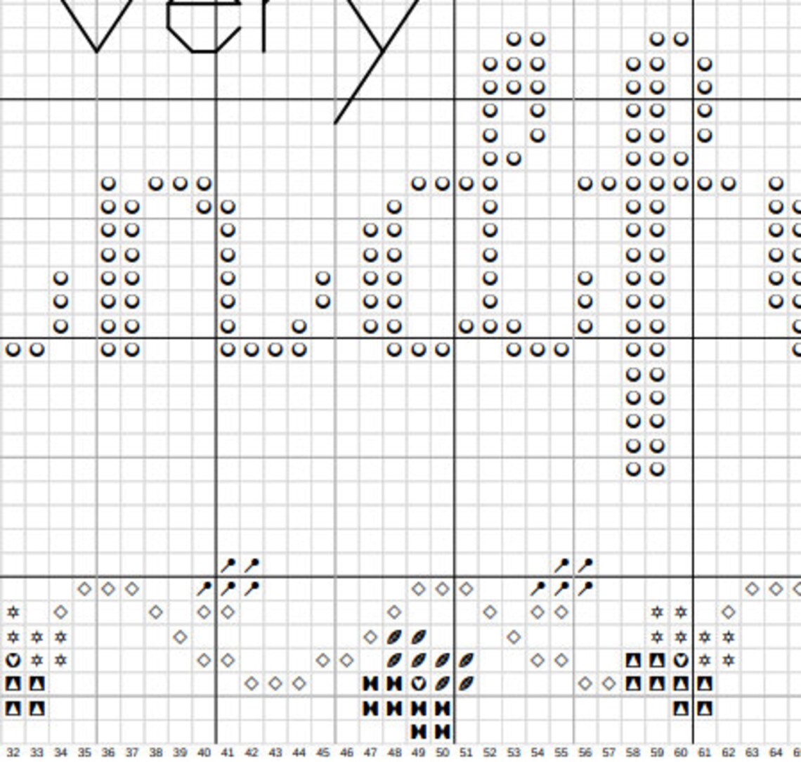 Demure and Mindful Cross Stitch Pattern - Etsy