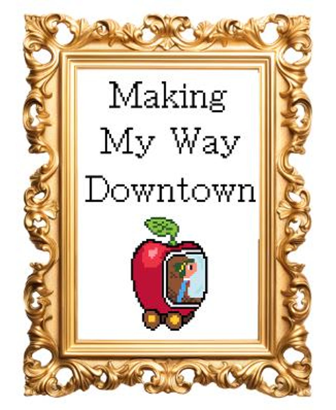 Lowly Worm Richard Scarry Making My Way Downtown Cross Stitch Pattern ...
