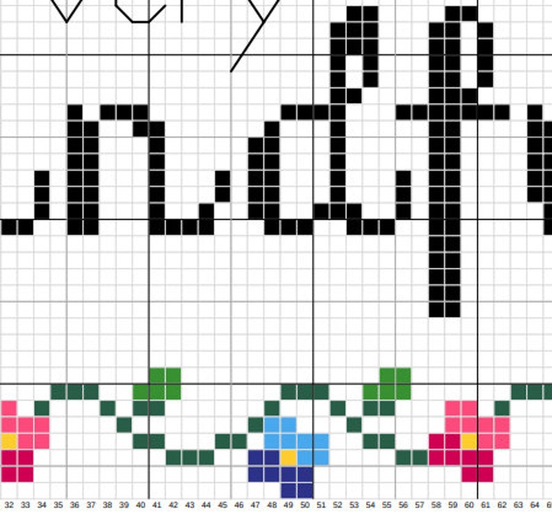 Demure and Mindful Cross Stitch Pattern - Etsy