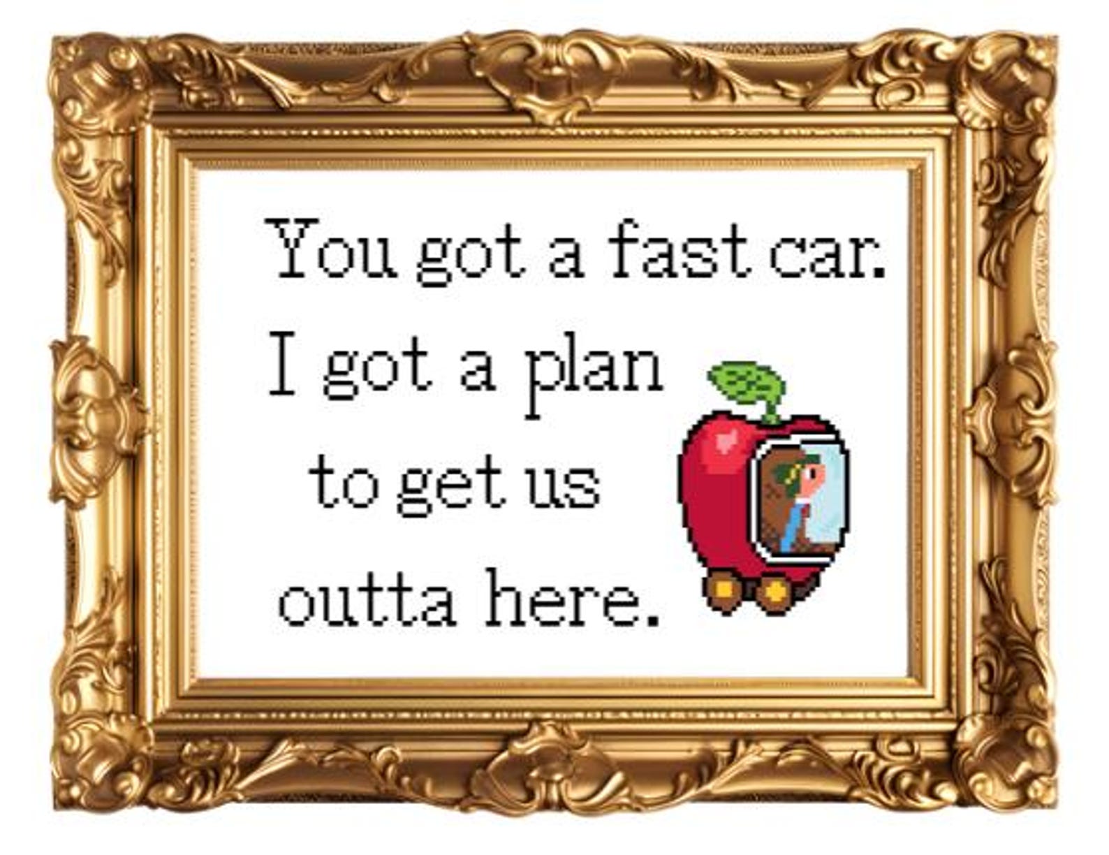 Lowly Worm Richard Scarry Fast Car Cross Stitch Pattern - Etsy