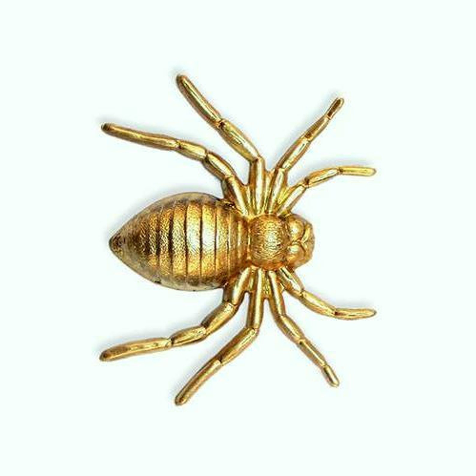 Brass Spider Stamping Spider Jewelry Findings Decoration Etsy