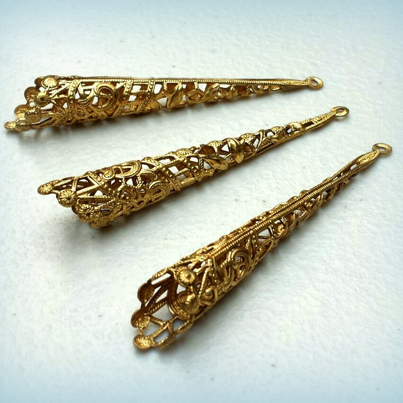 Bead Cones and Caps - Etsy