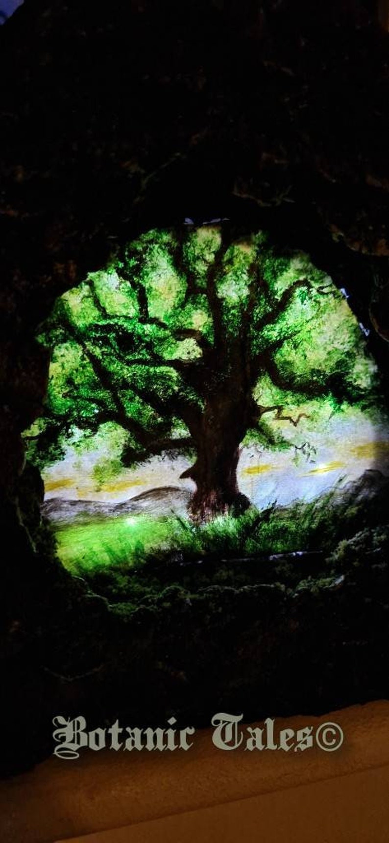 Dryad Oak Tree-wood Nymph-night Light Faerie-fairy-whimsical Art-eco ...