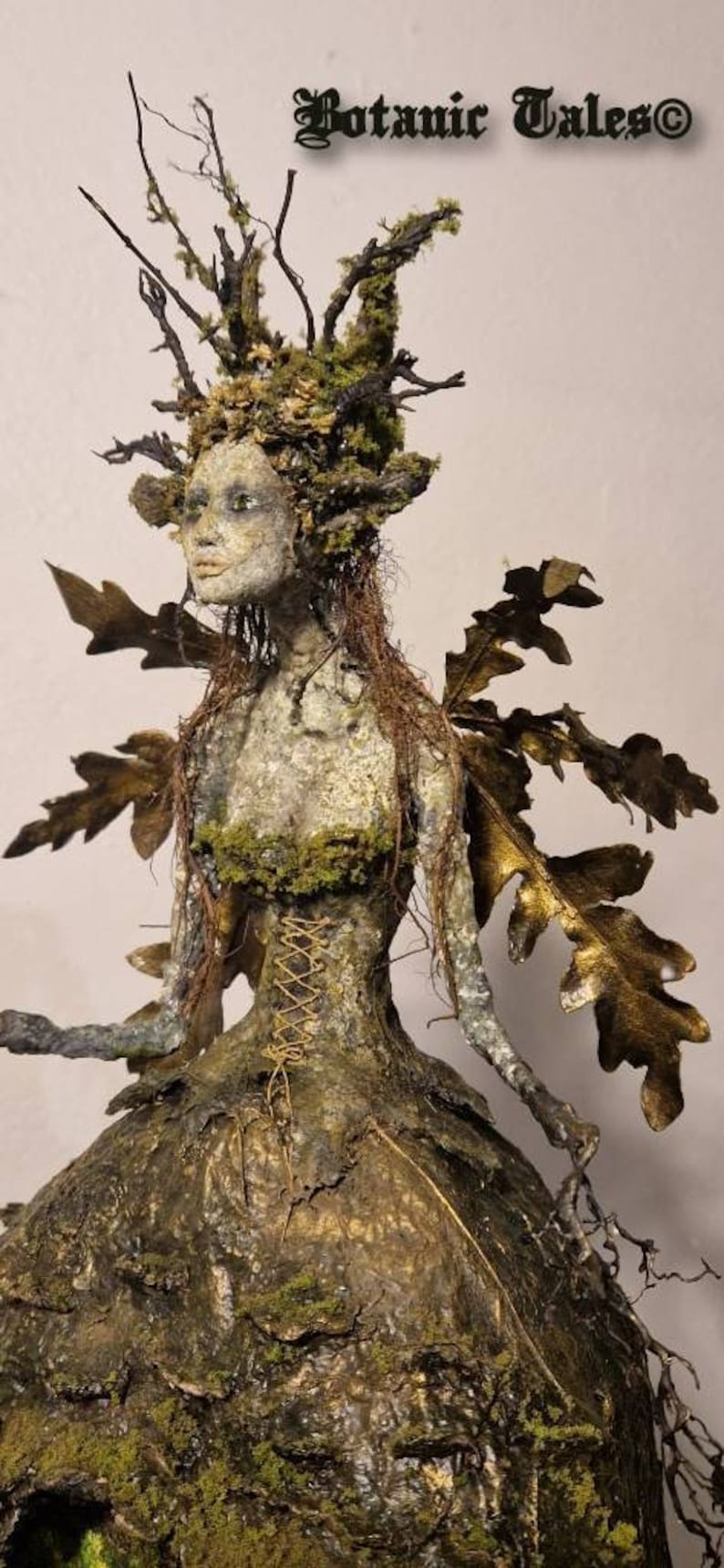 Dryad Oak Tree-wood Nymph-night Light Faerie-fairy-whimsical Art-eco ...
