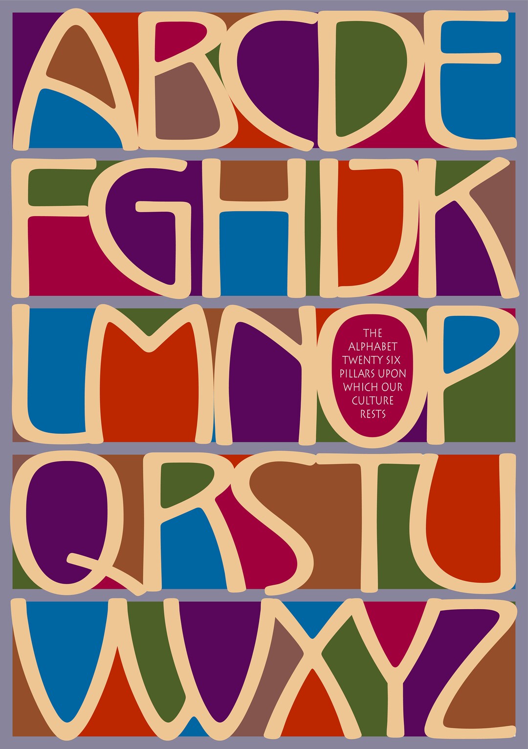 ALPHABET POSTER 4 - Etsy