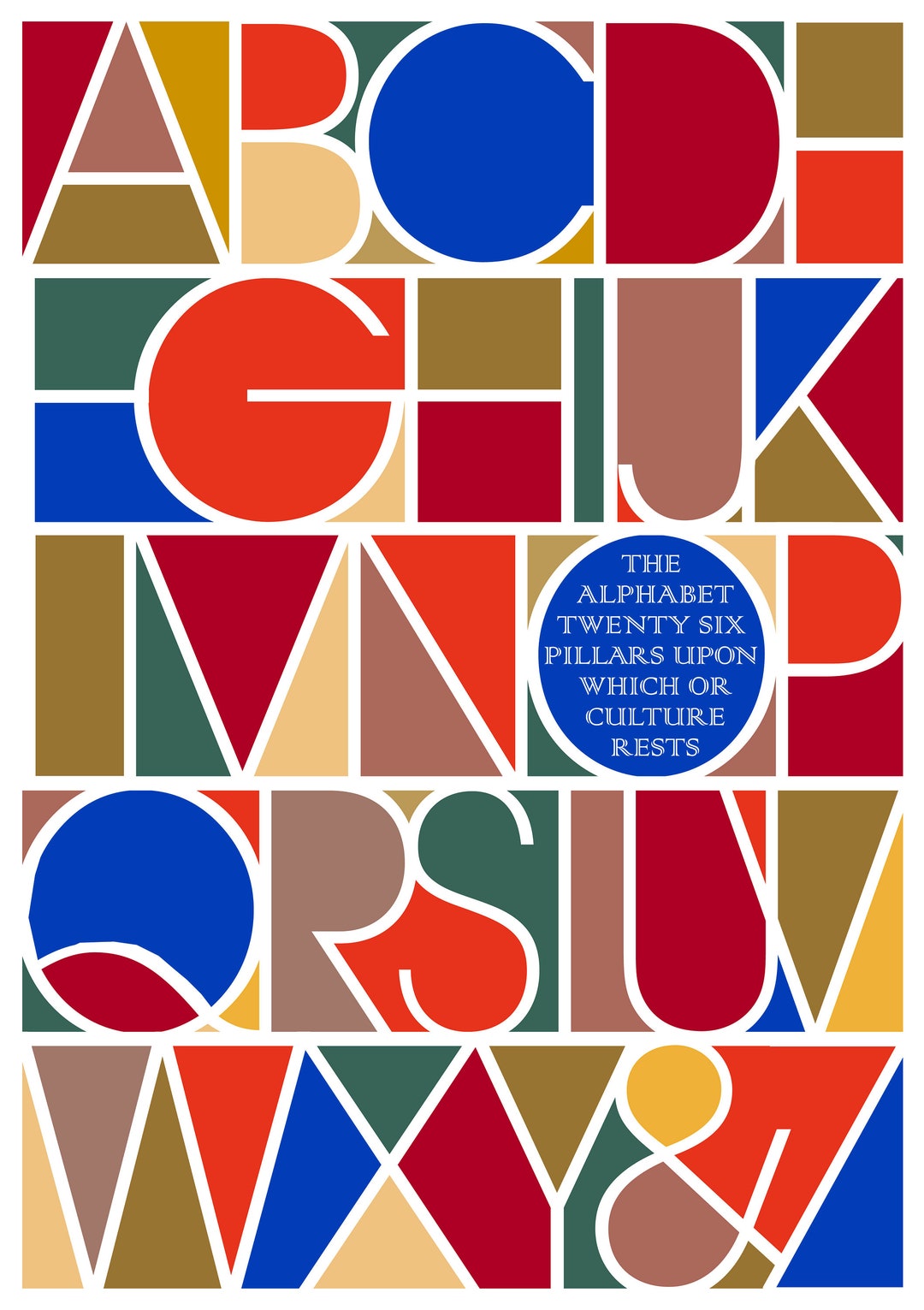 ALPHABET POSTER 2 - Etsy