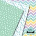 Pastel Baby Digital Paper Pink Blue Mint Green Lilac Baby | Etsy