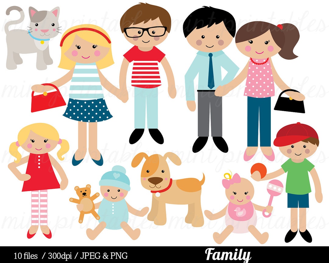 Clipart Family Members