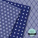 Navy and White Scrapbooking Paper, Digital Paper, Geometric Pattern ...