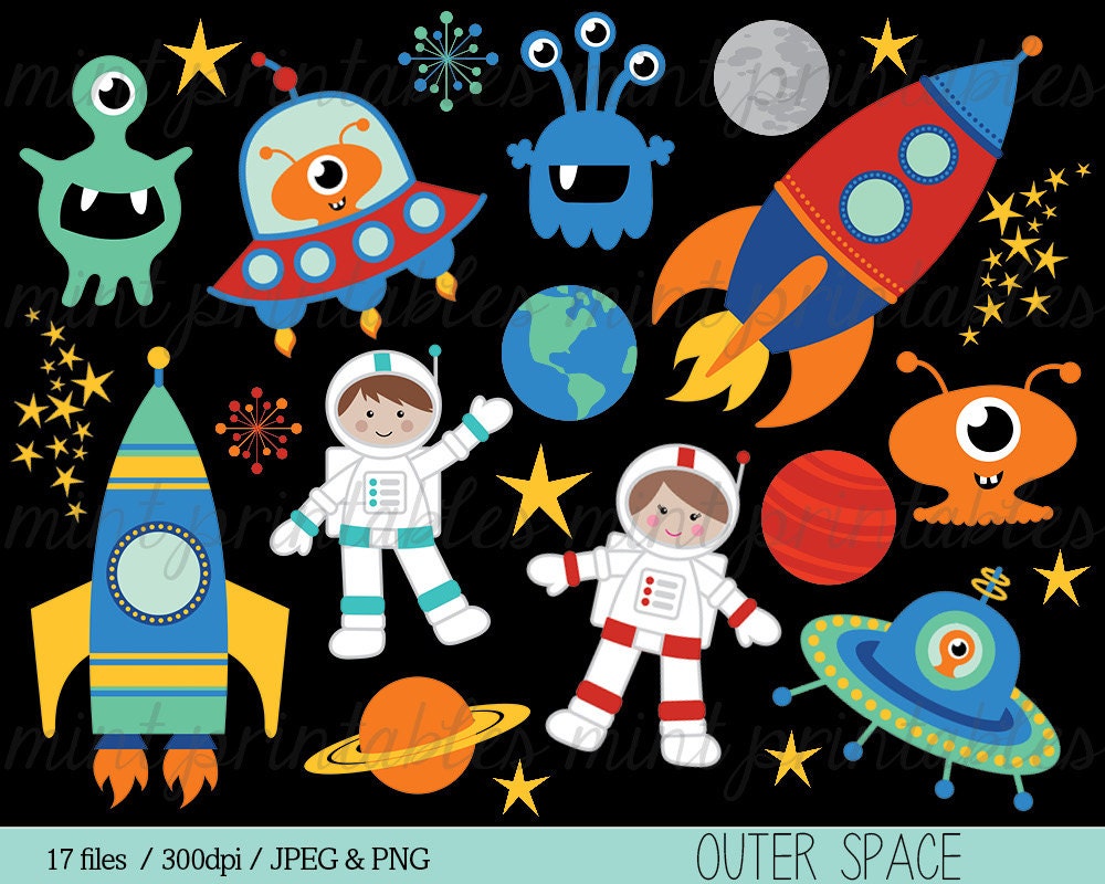 Spaceship Clipart For Kids