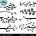 Branch Clipart, Tree Branch Silhouette Clip Art, Tree Branches, Tree ...