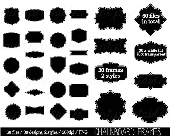 Decorative Label Clipart