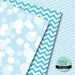 Digital Paper Blue Scrapbooking Patterned Printable Sheets - Etsy