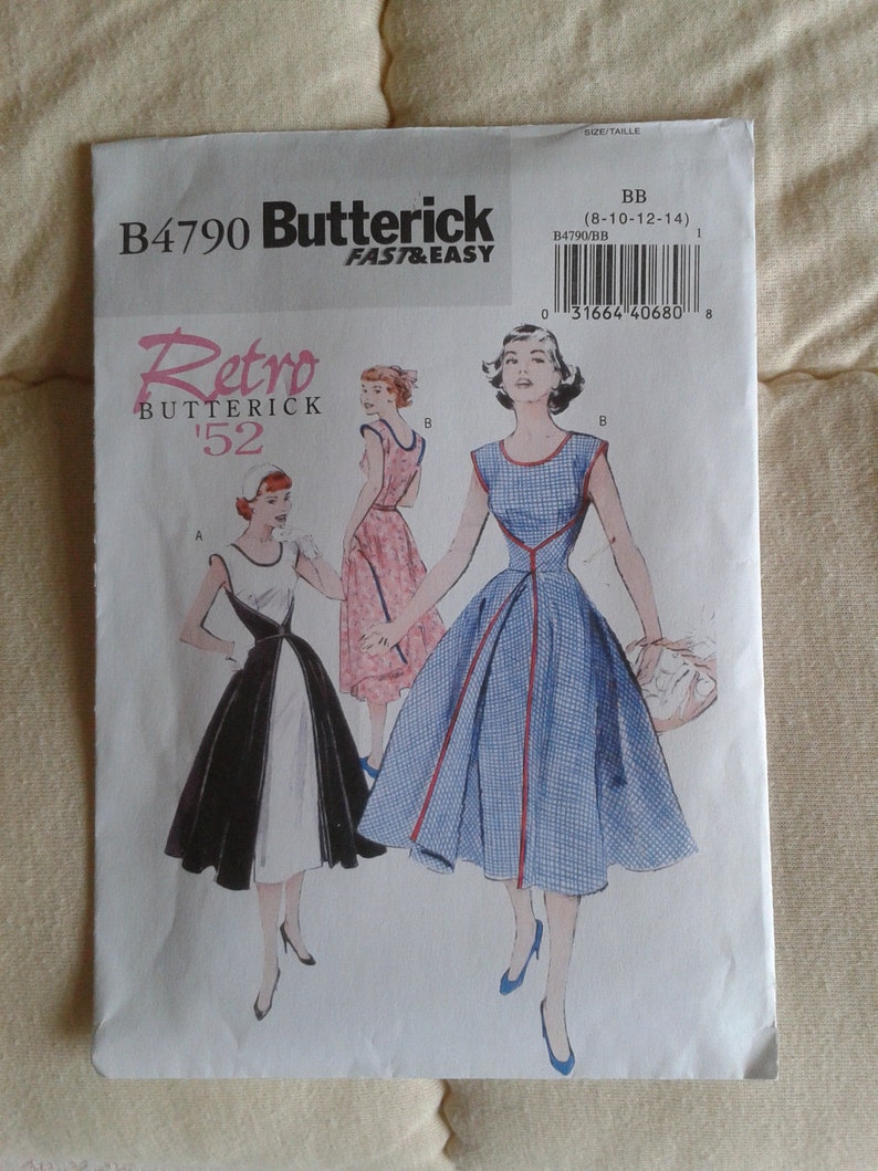 The Sewing Bee ' Walkaway Dress' paper pattern. Retro | Etsy