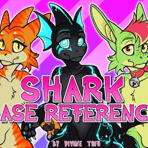 Reference Sheet Furry Shark - Etsy