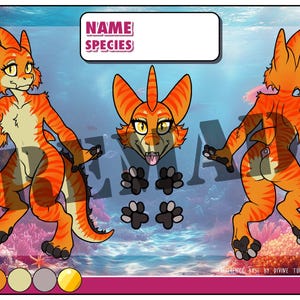 Shark Base Reference Sheet Male/female/genderless/kobold - Anthro Furry ...