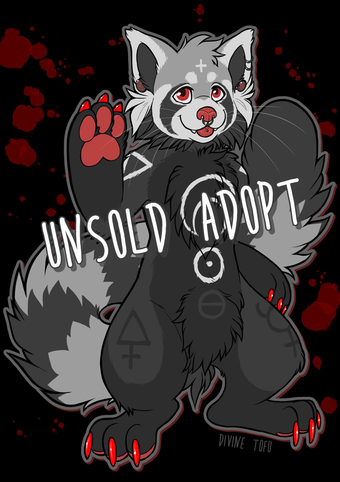 Red Panda Base Reference Sheet Male/female Anthro Furry Art - Etsy