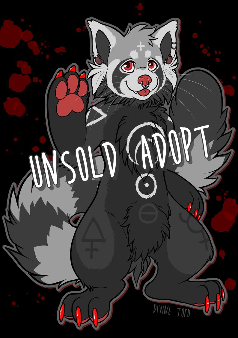 Red Panda Base Reference Sheet Male/female Anthro Furry Art - Etsy
