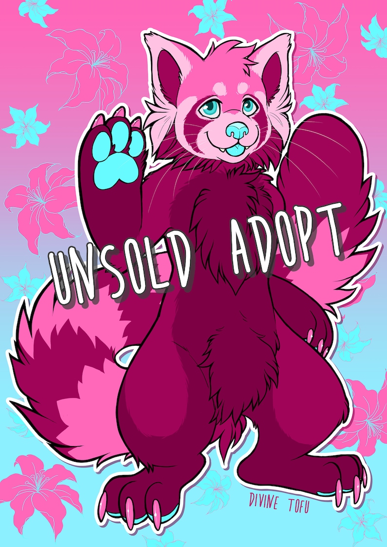 Red Panda Base Reference Sheet Male/female Anthro Furry Art - Etsy India