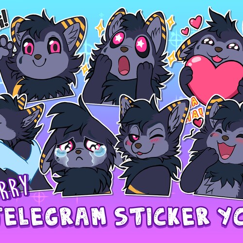 Digital Furry Portrait Custom Illustration YOUR CHARACTER - Etsy