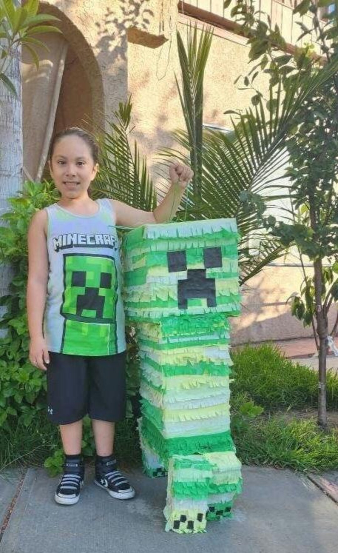 Minecraft Creeper Piñata Pinata Birthday Party Video Games Microsoft ...