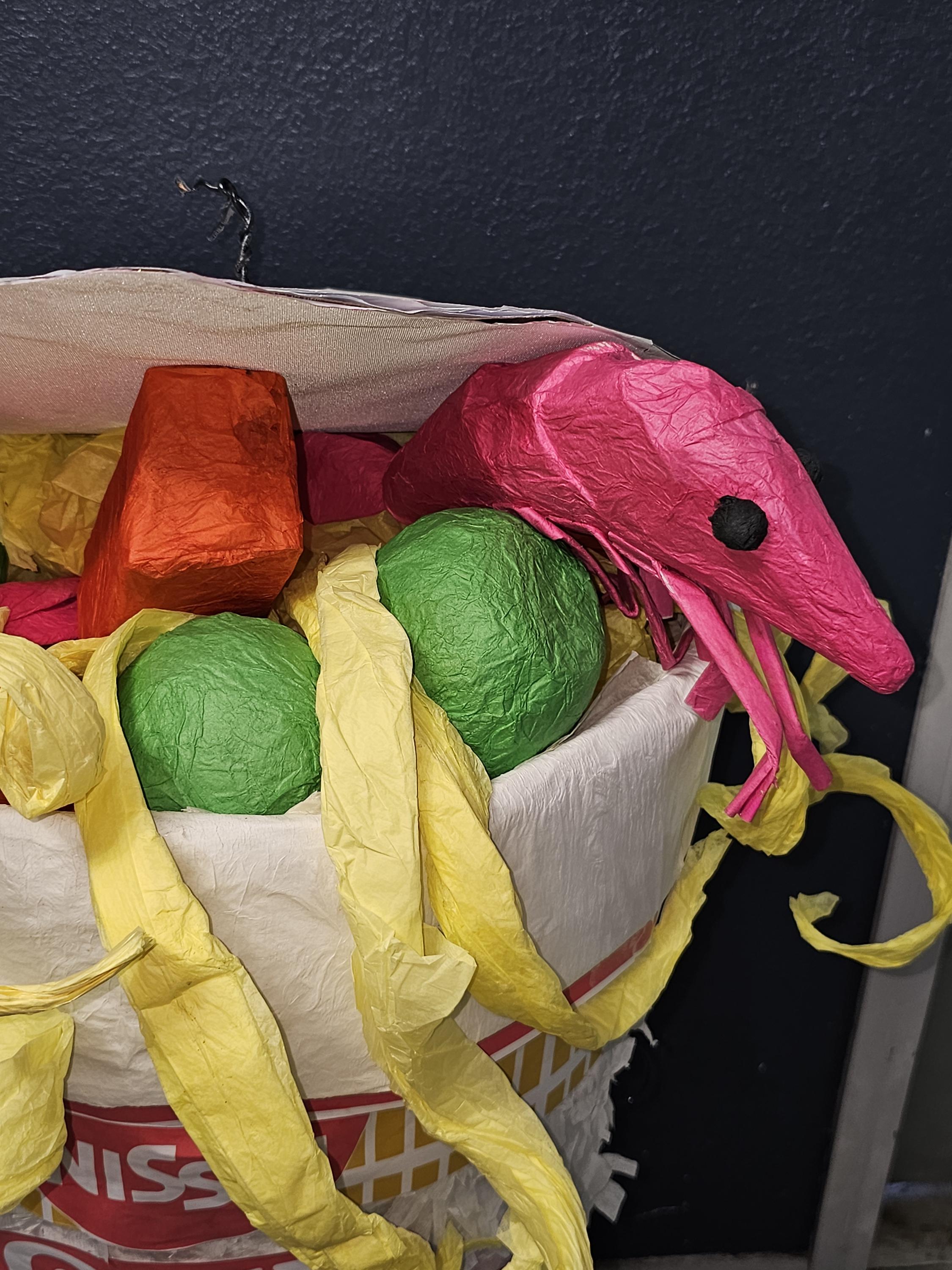 Cup Noodles Piñata Mexican Birthday Party Games Maruchan Ramen Sopa De ...