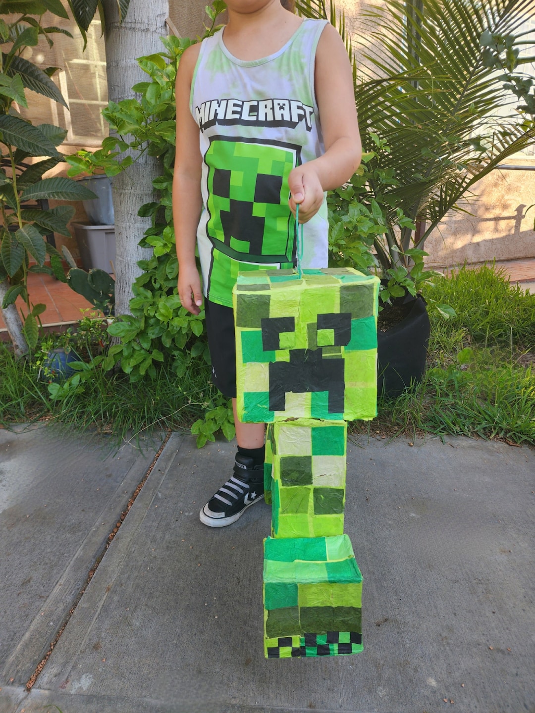 Minecraft Creeper Piñata Made in the USA Pinata Birthday Party Games ...