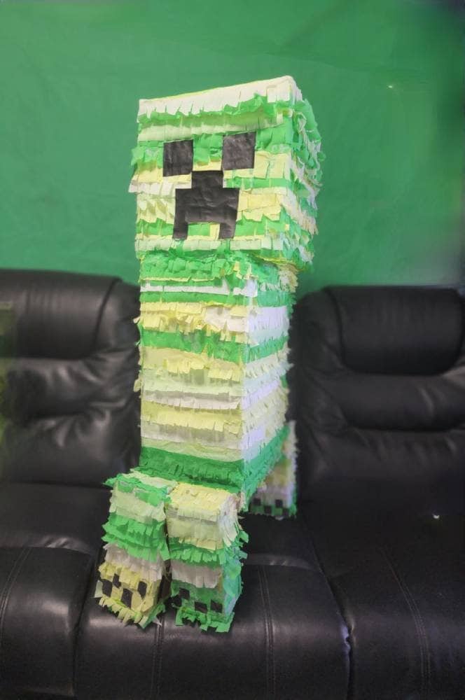 Minecraft Creeper Piñata Pinata Birthday Party Video Games Microsoft ...
