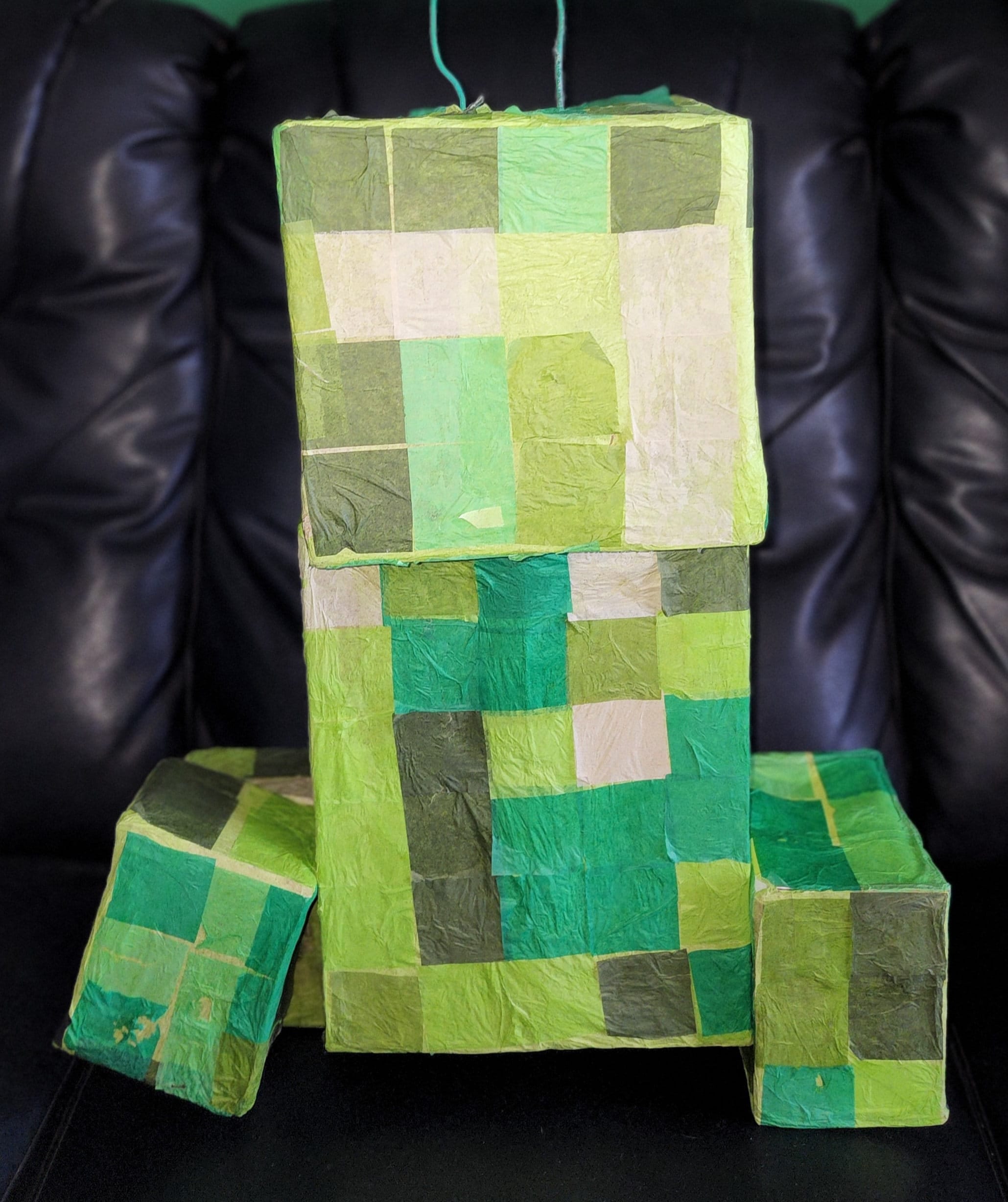 Minecraft Creeper Piñata Made in the USA Pinata Birthday Party - Etsy