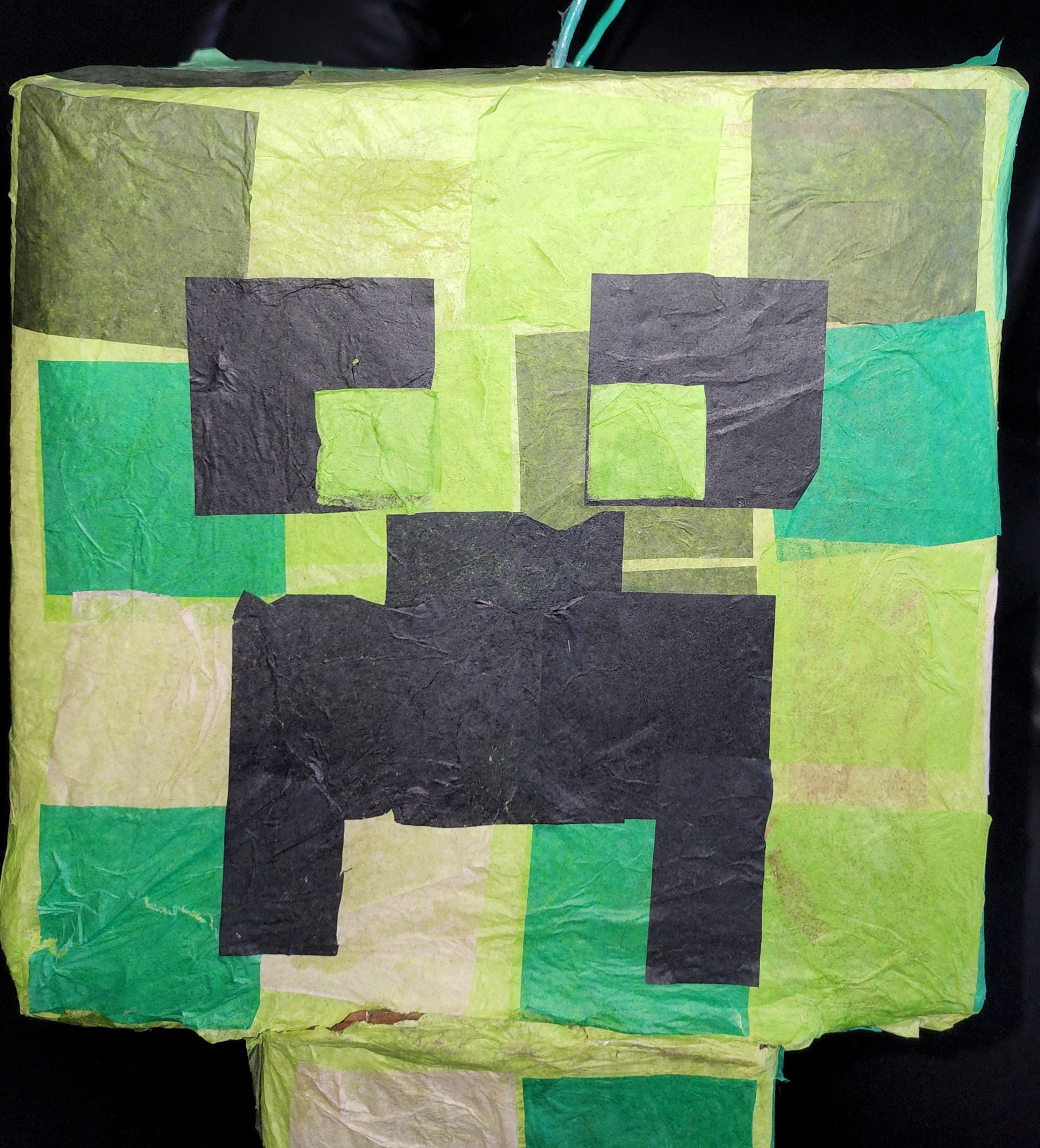 Minecraft Creeper Piñata Made in the USA Pinata Birthday Party - Etsy