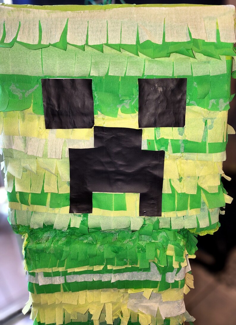 Minecraft Creeper Piñata Pinata Birthday Party Video Games Microsoft ...