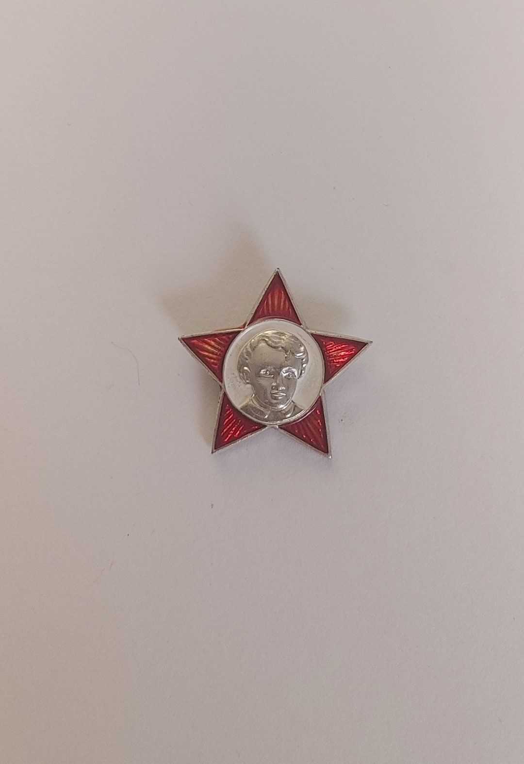 Rare Find Oktyabryenok Октябрёнок Pin Miniature Red Star Pin - Etsy