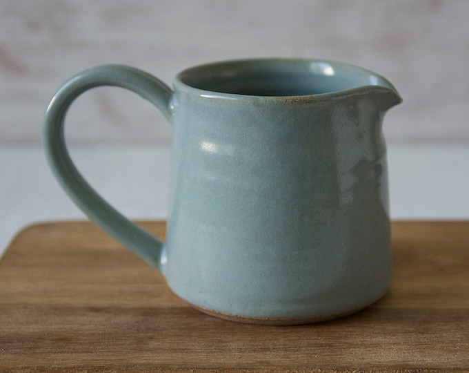 Vintage 1950s Staffordshire Chef Ware Blue Striped Pitcher, Farmhouse ...