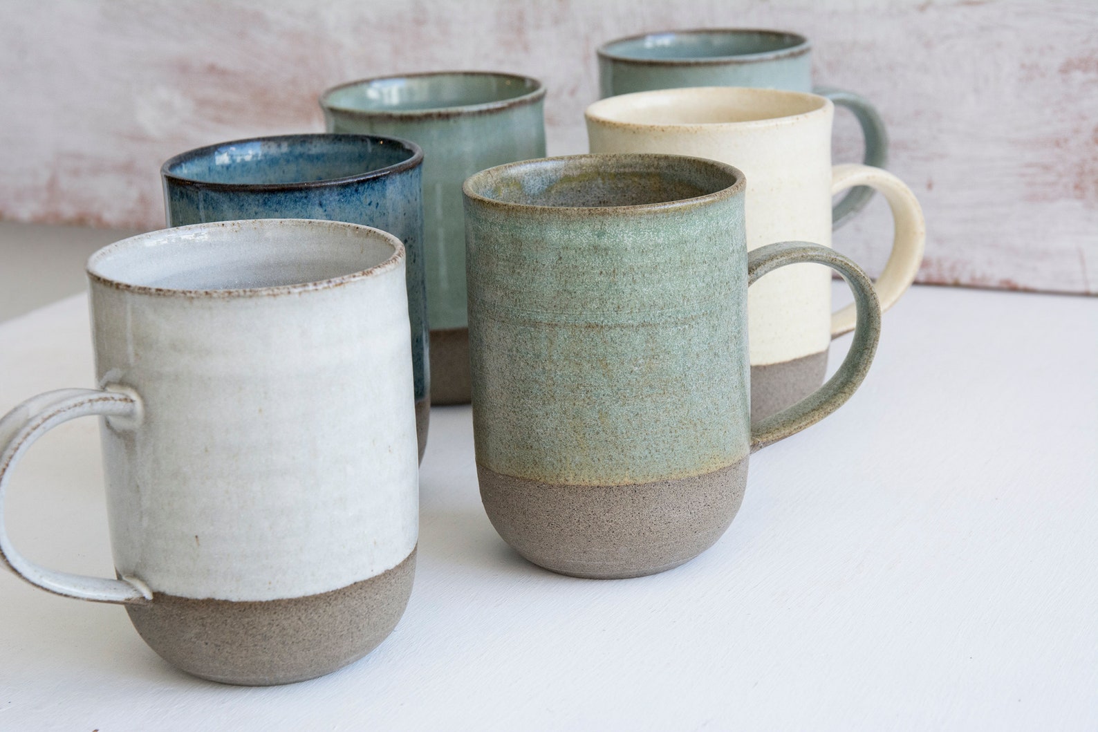 Ceramic Coffee Mug With a Handle - Etsy